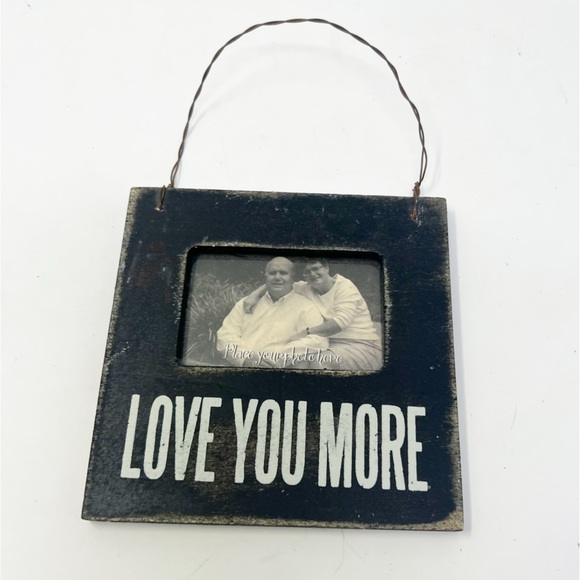 Primitives by Kathy | Accents | Nwt Primitive Wooden Hanging Frame Love ...